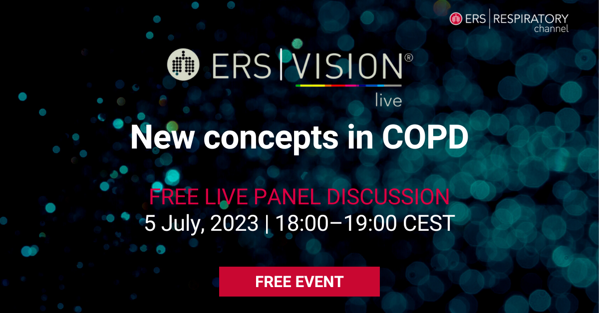 New concepts in COPD - ERS - European Respiratory Society