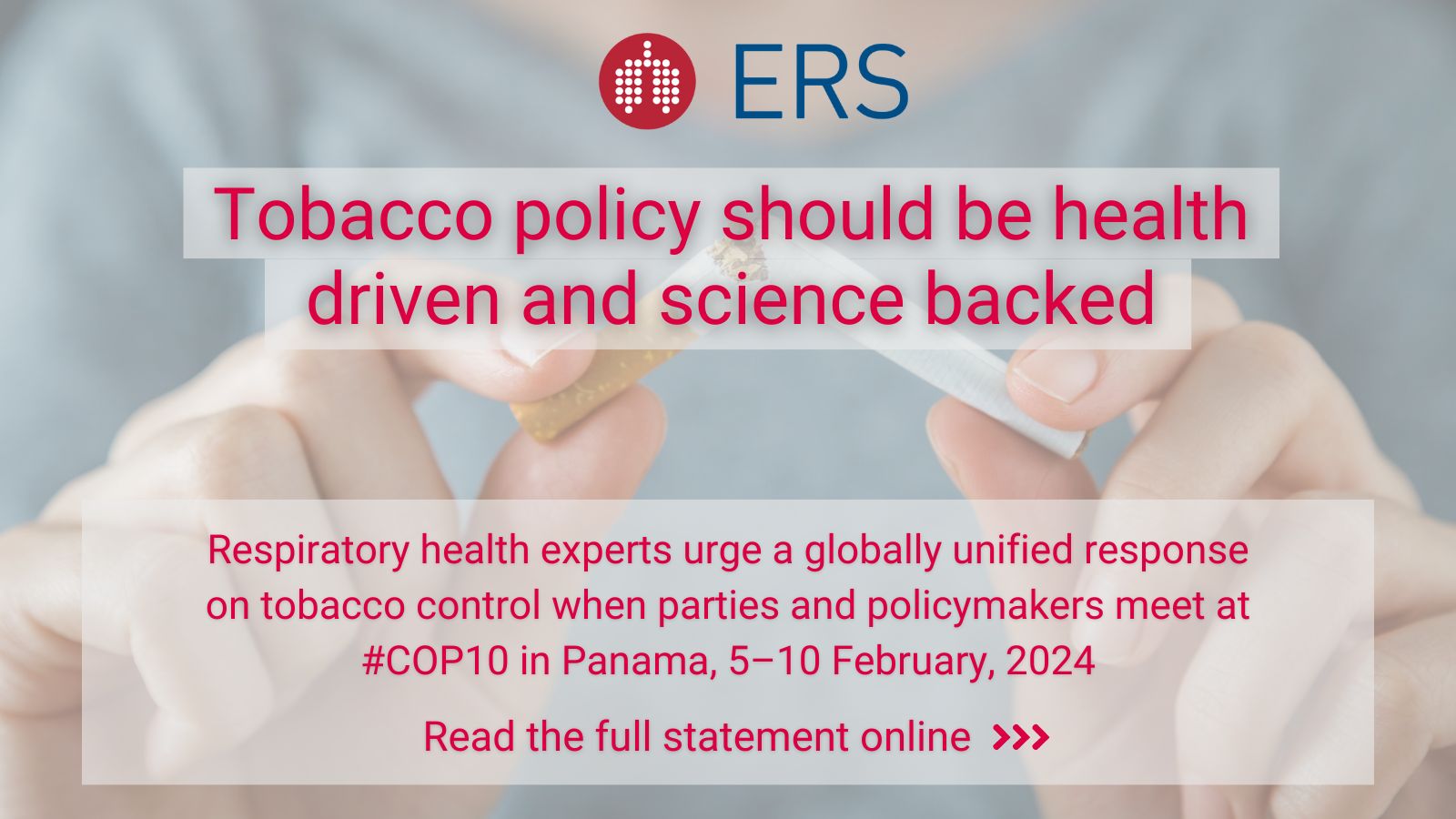 Tobacco policy should be health driven and science backed, say ...