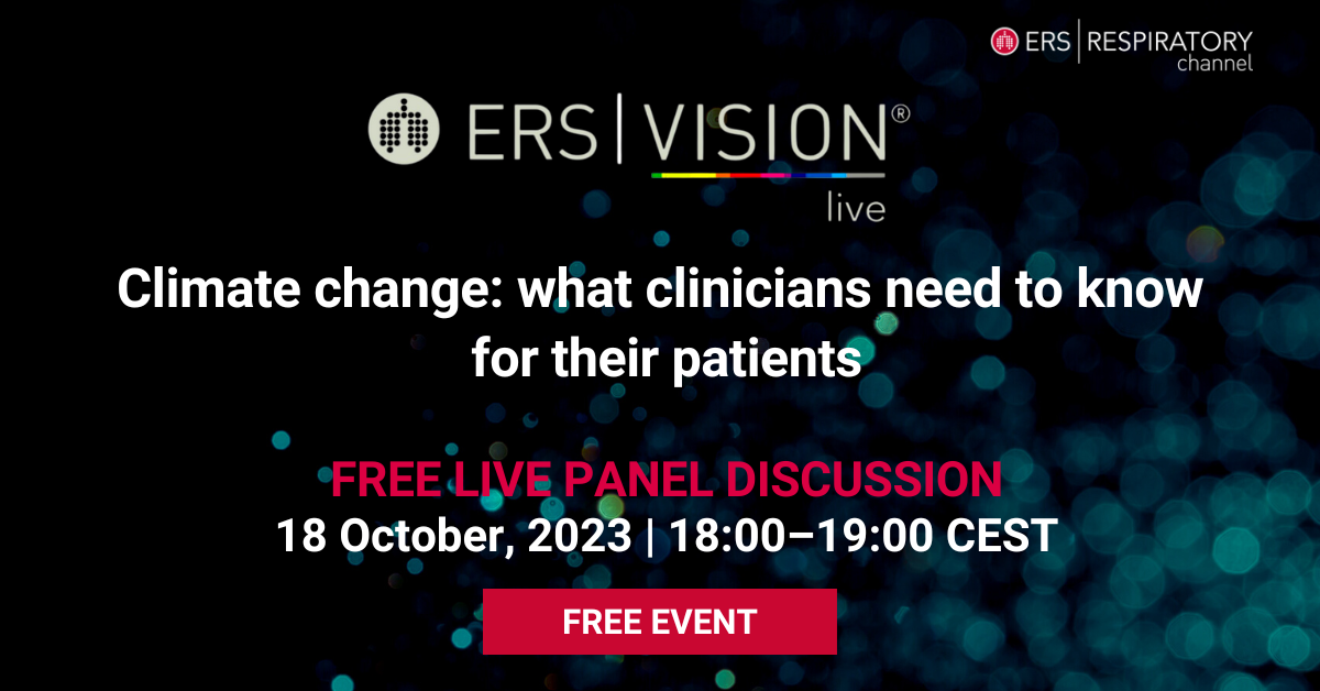 Climate change: what clinicians need to know for their patients - ERS ...