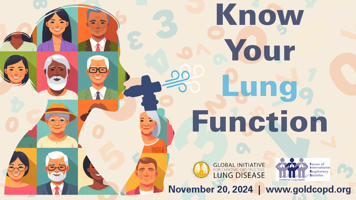 World COPD Day 2024: Know Your Lung Function - ERS - European ...